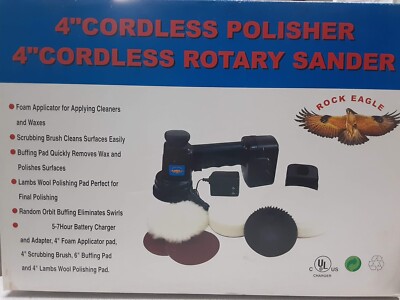 Rock Eagle 4" Cordless Polisher / Rotary Sander | eBay