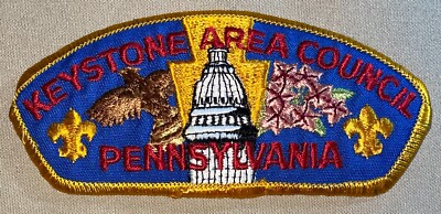 BSA Keystone Area Council Pennsylvania Patch Iron-On Used A1003 | eBay