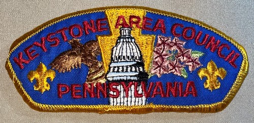 BSA Keystone Area Council Pennsylvania Patch Iron-On Used A1003 | eBay