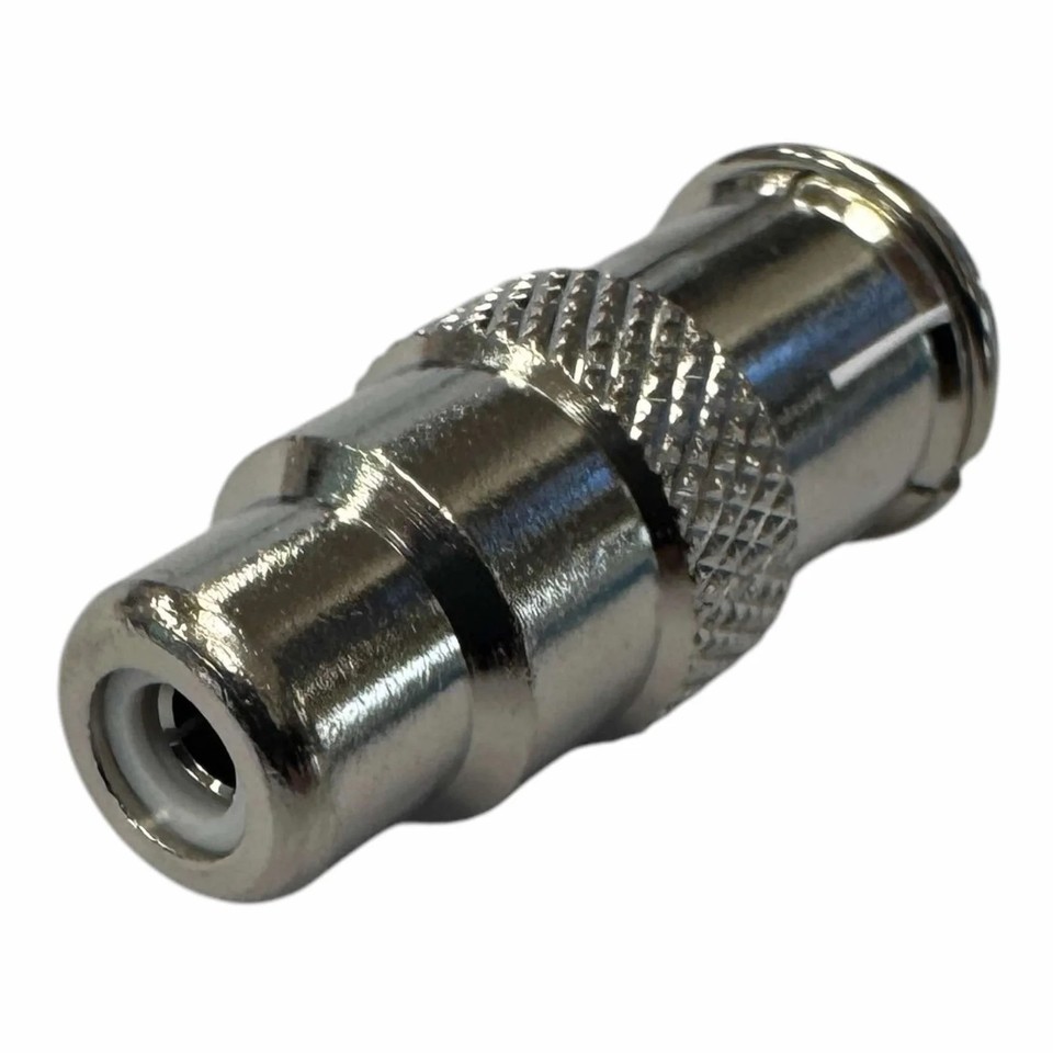 V7246 Ultimax RF Coaxial Adapter F type Male Quick to RCA Female | eBay