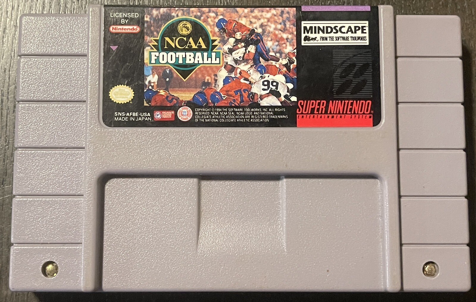 NCAA Football (Super Nintendo Entertainment System, 1994) 24294114533| eBay