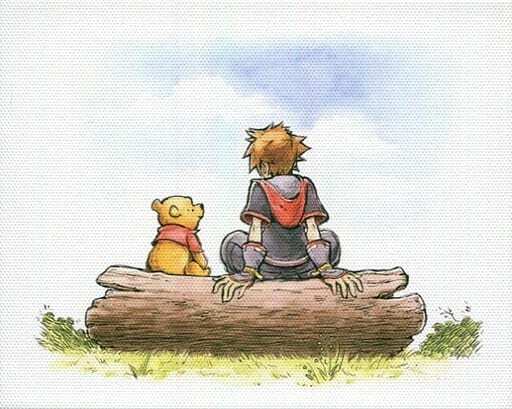 Kingdom Hearts 1 Sora Back