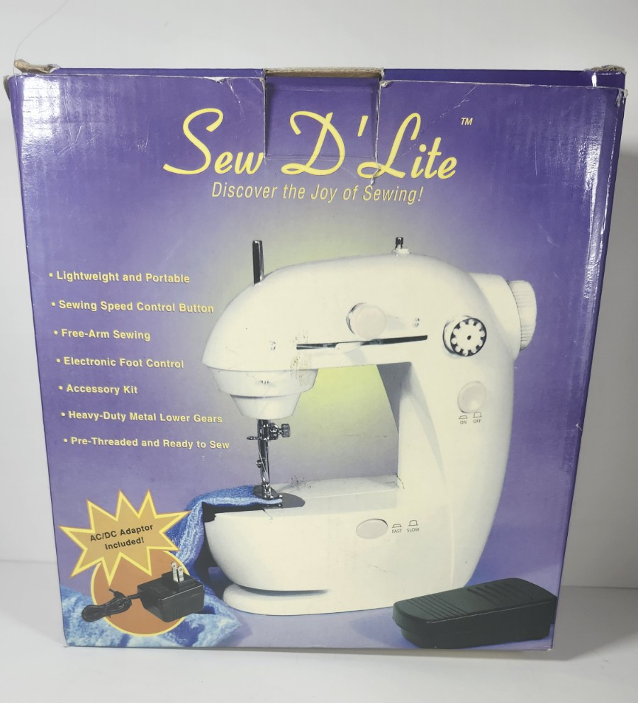 Sew D'Lite Lightweight Portable Mechanical Sewing Machine for sale ...