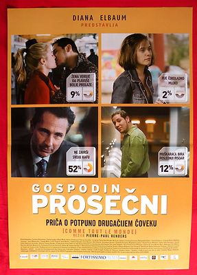 MR AVERAGE 2006 FRENCH MAADOUR DHAVERNAS LAUBAY RENDERS SERBIAN MOVIE POSTER | eBay