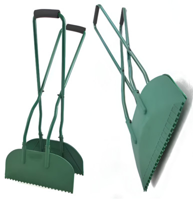 Long Handled Detachable Leaf Collecting Rake Grab Garden Leave ...
