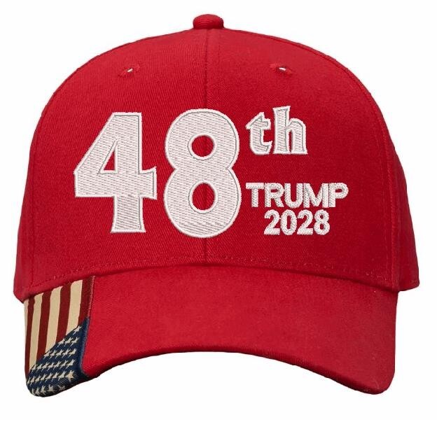 Trump 2028 Hat President 48th Make America Great Again MAGA Adjustable ...