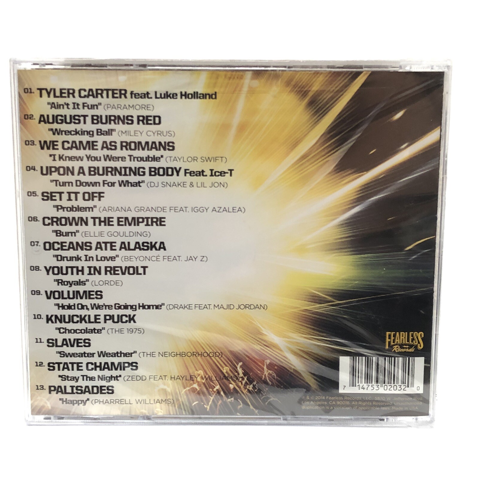 PUNK GOES POP Volume 6 Music CD New Sealed Pop Cover Songs Fearless ...