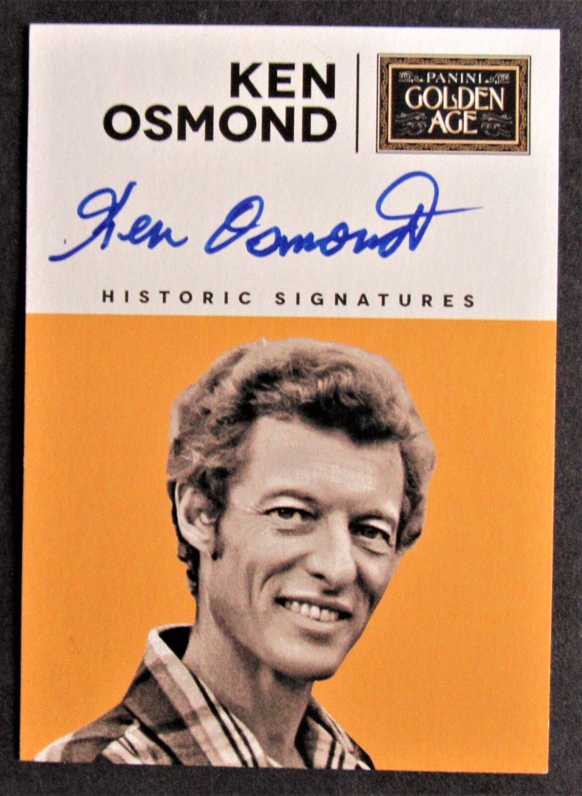 Autograph PANINI Donruss 2014 - KEN OSMOND - Leave It To Beaver EDDIE ...