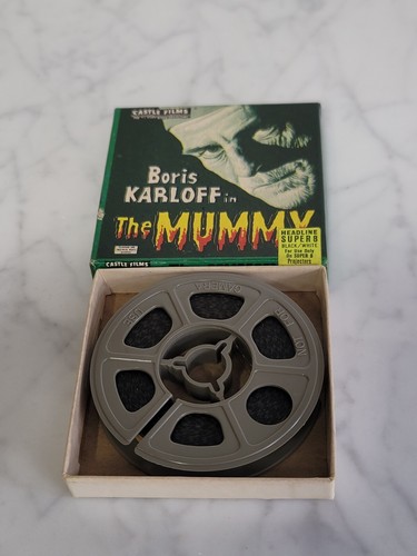 Castle Films The Mummy w/ Boris Karloff Complete Super 8mm Film With ...