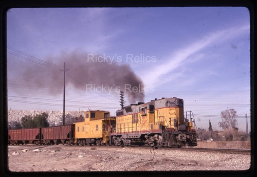 Original Slide UP #289 EMD GP9 Union Pacific Colton CA 1967 Coton Tower ...