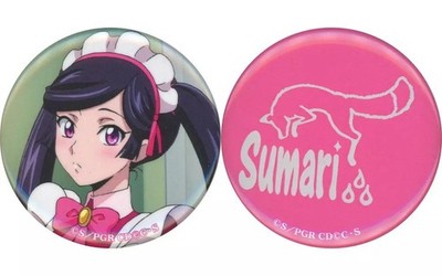 [Used] Badge Bins Logo & Raspberry Cafe Sumari Can Badge Set "Code ...
