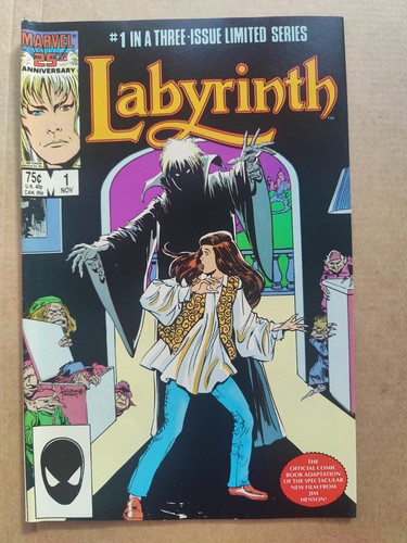 Labyrinth #1 Midgrade FN David Bowie Marvel Comics 1986 Dance Magic (2 ...