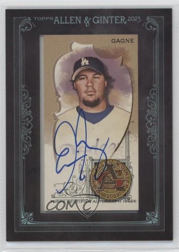 2023 Topps Allen & Ginter - Framed Mini Autographs Eric Gagne #MA-EG ...