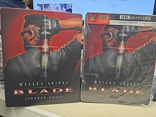 BLADE LIMITED EDITION STEELBOOK 4K ULTRA HD + BLU-RAY + DIGITAL | eBay