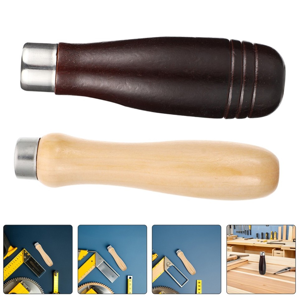 3 Pcs Wooden File Handle For Carpenter Woodworking And Diy Metal Filing ...