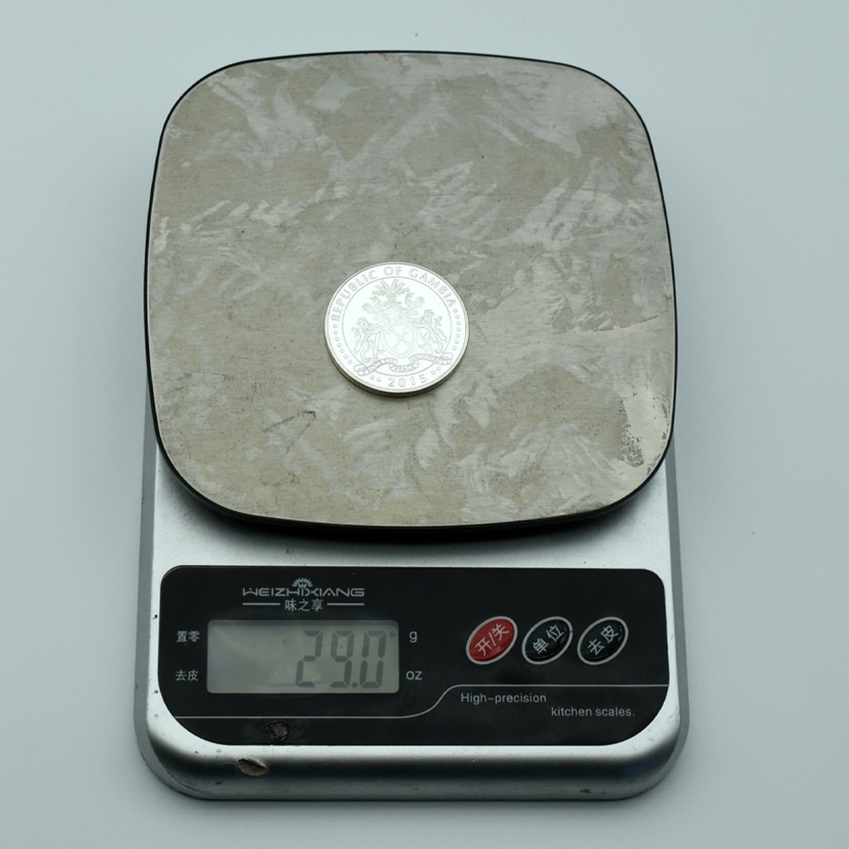 2015 Gambia Natural Treasures Wildlife Coins 10pcs/set 1000 Dalasis ...