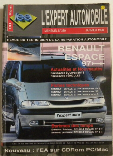 revue technique automobile RTA Renault ESPACE après 97 n°359 | eBay