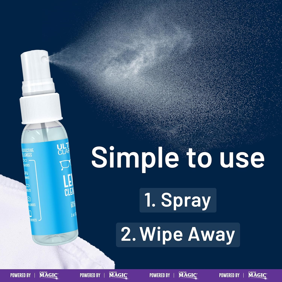 | Powered by Nano Magic Eyeglass Lens Cleaning Spray 6 Oz (3 Pack ...