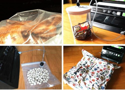 Household Vacuum Packaging Sealing Machine Dry/Wet/Powder Food Sealer ...