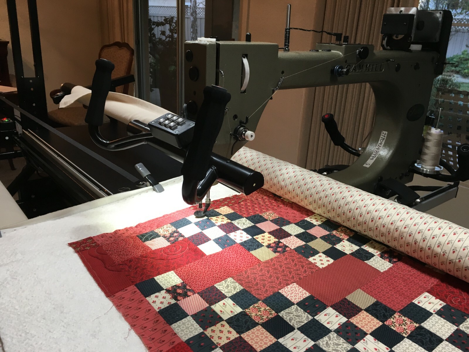 Statler Gammill Stitcher Longarm Quilting Service up to Queen size, $80 ...