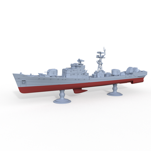 SSC1250627S 1/1250 Military Model Soviet Mirka-Class I SKR-7 Frigate ...