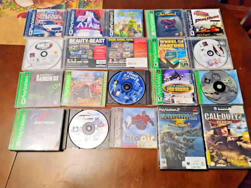 video game Lot of 20 PlayStation game cube plus new buyers get couple ...