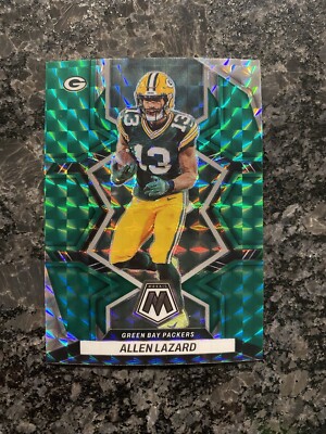 2022 Mosaic Allen Lazard Green Prizm #73 | eBay