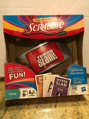 Game - Electronic Scrabble Turbo Slam - pre-owned Family game Ages 8 ...