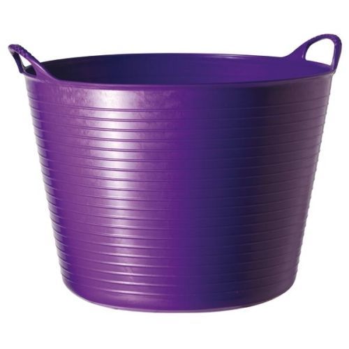 GENUINE PURPLE 38L TUBTRUG FLEXI TUB BUCKET STORAGE TUB TRUG FEED TOYS ...