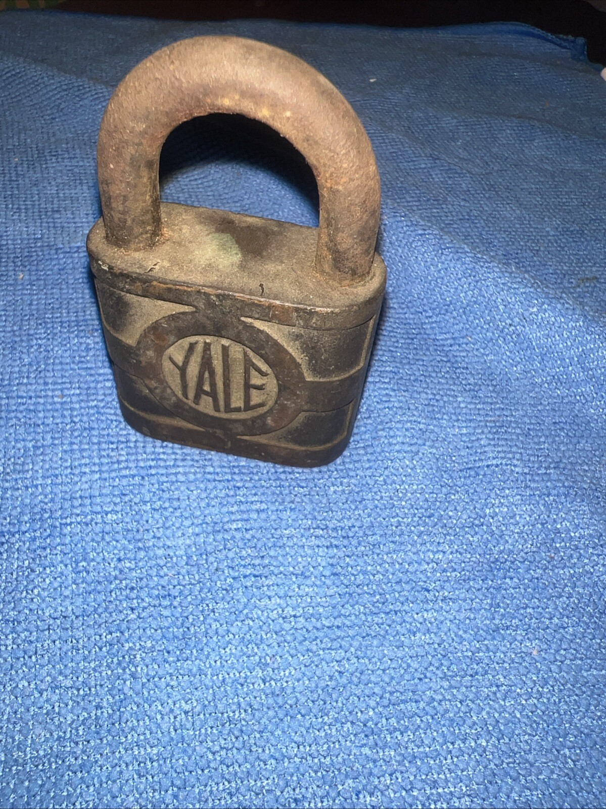 Vintage Railroad Yale Pad Lock | eBay
