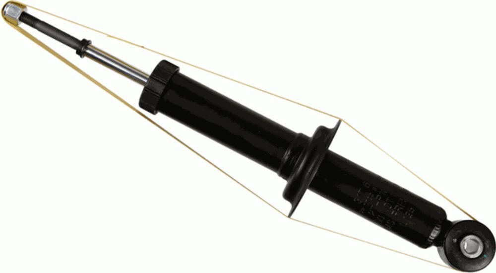 Boge Shock Absorber Right For Mitsubishi 27-P10-A Replacement Part | eBay