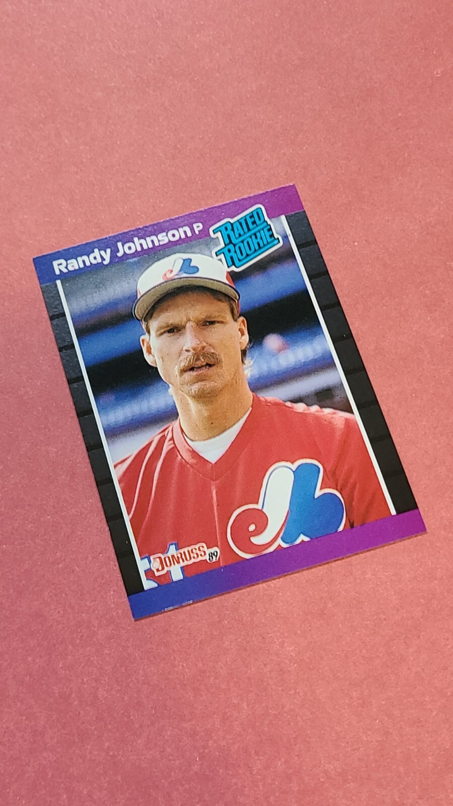 🔥 Randy Johnson - RATED ROOKIE 1989 Donruss - ERRORS CARD - SUPER ...