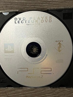 PS2 DVD Player Update (Version 2.12) Install Disc Sony PlayStation 2 ...
