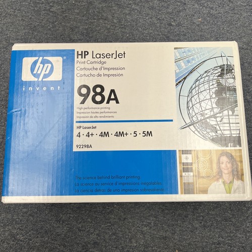 HP 98A 92298A Black Toner Print Cartridge 88698005668 | eBay