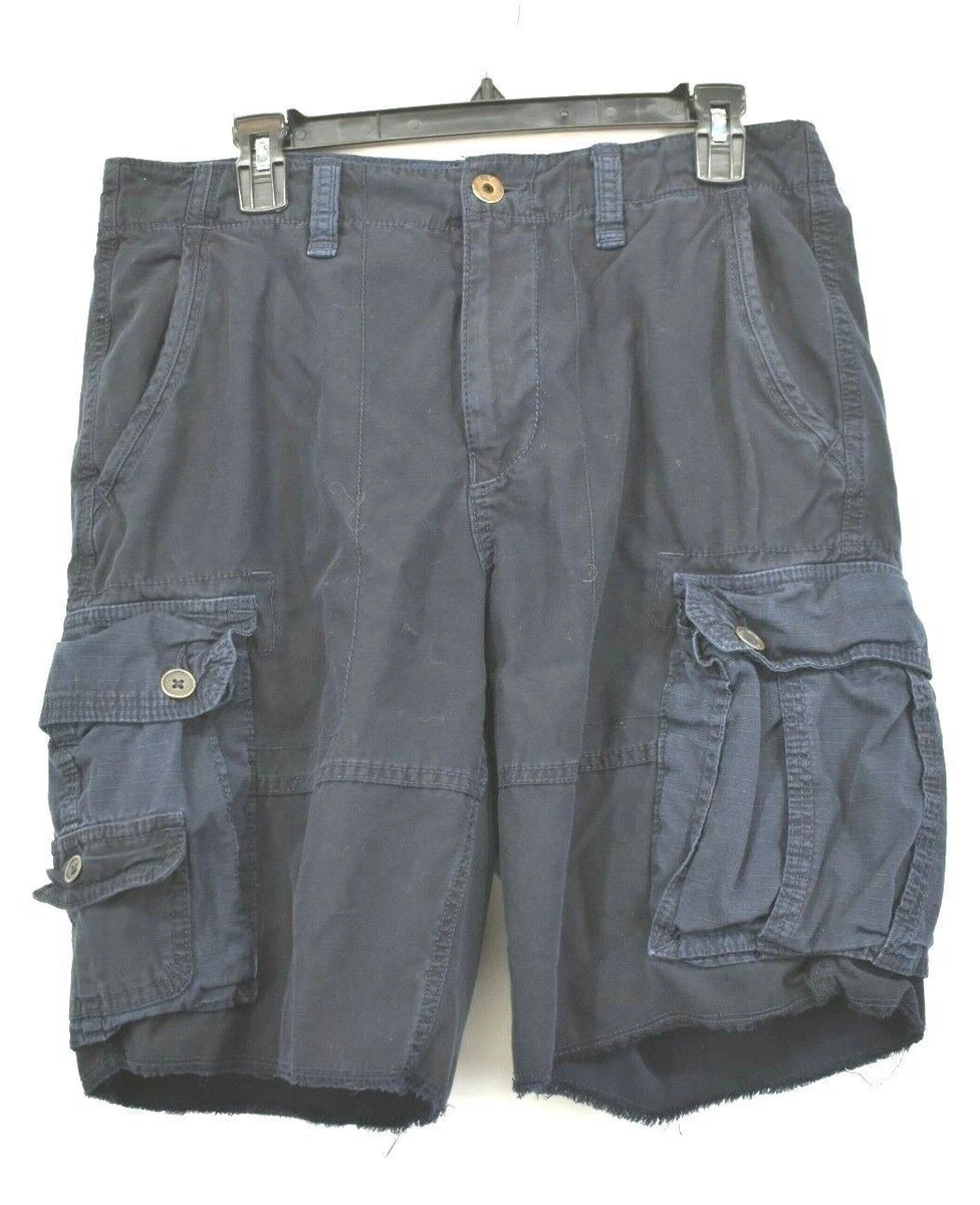 Black Cargo Shorts American Eagle