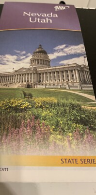 1998 AAA Nevada, Utah Highway Map | eBay