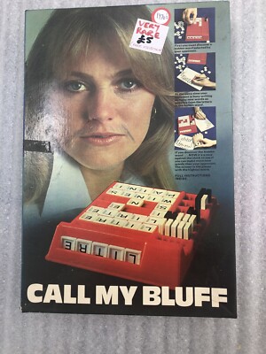 VINTAGE CALL MY BLUFF WORD GAME MIND MOVERS 1970's TV SERIES Retro Age ...