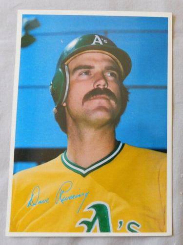 1980 Topps Giant Jumbo 5x7 #58 Dave Revering Oakland A's Baseball Card ...