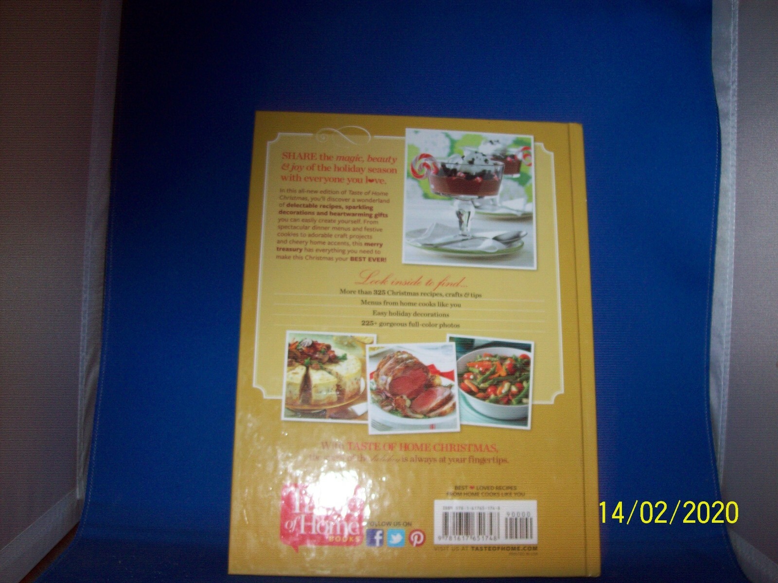 Taste of Home 2013 Christmas Cookbook : 325 Recipes, 240 Pages ...