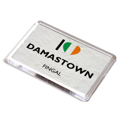 FRIDGE MAGNET - I Love Damastown, Fingal - Ireland | eBay UK