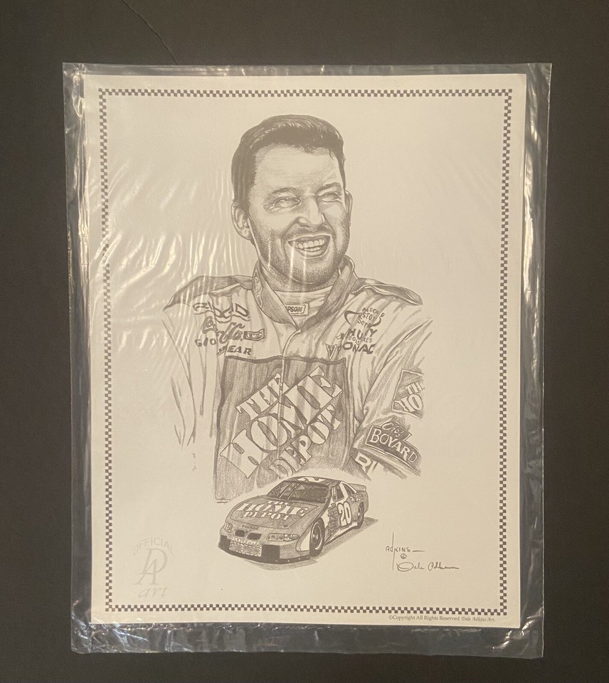 Lot Of 7 NASCAR Lithographs - Limited Edition Collectors Series - By ...