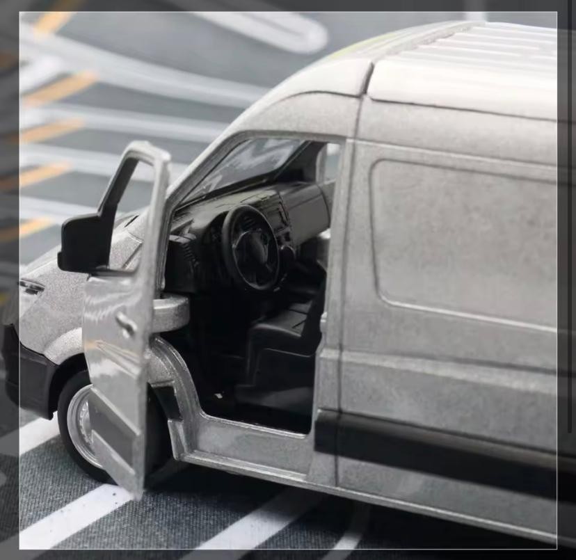 1:36 RMZ City Mercedes Sprinter Van Diecast Pull Back Toy Car Gift for ...