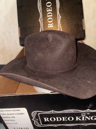 Rodeo King 10x Cowboy Hat 7 1/4 | eBay
