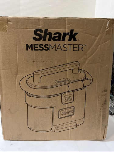 Shark - MessMaster Portable Wet/Dry Vacuum, 1 Gallon Capacity, Corded ...