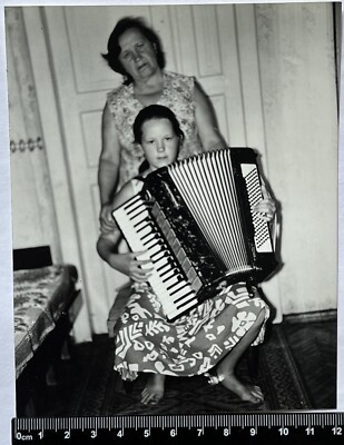 Two Pretty Cute Young Women Playing Harmonica Charming Attractive ...