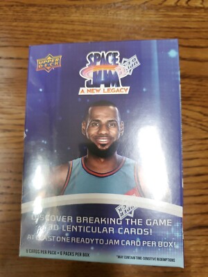 2021 Upper Deck Space Jam 2 Blaster Box * A New Legacy *Factory Sealed ...