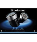 Brookstone Wireless Speakers Play Link Set of 2 | eBay