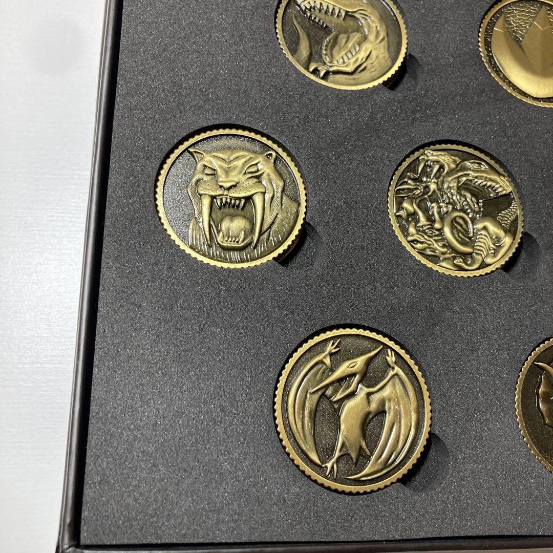 Power Rangers Zyuranger Shugoju Medal set Box Mighty Morphin power coin ...