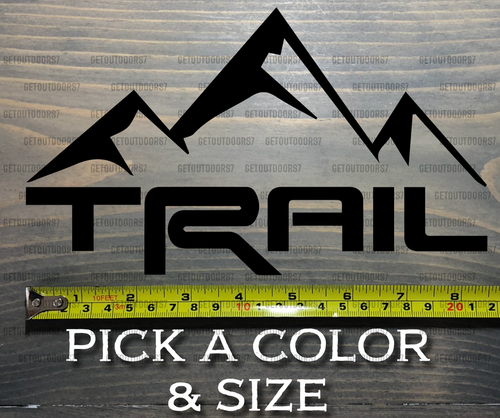 4Runner Trail Sticker Decal TRD Stripes Tacoma SR5 Tundra FJ Toyota ...