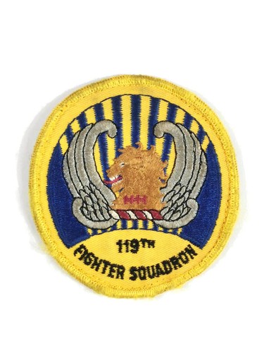 U.S. Air Force, 119th Fighter Squadron flight jacket patch | eBay.de